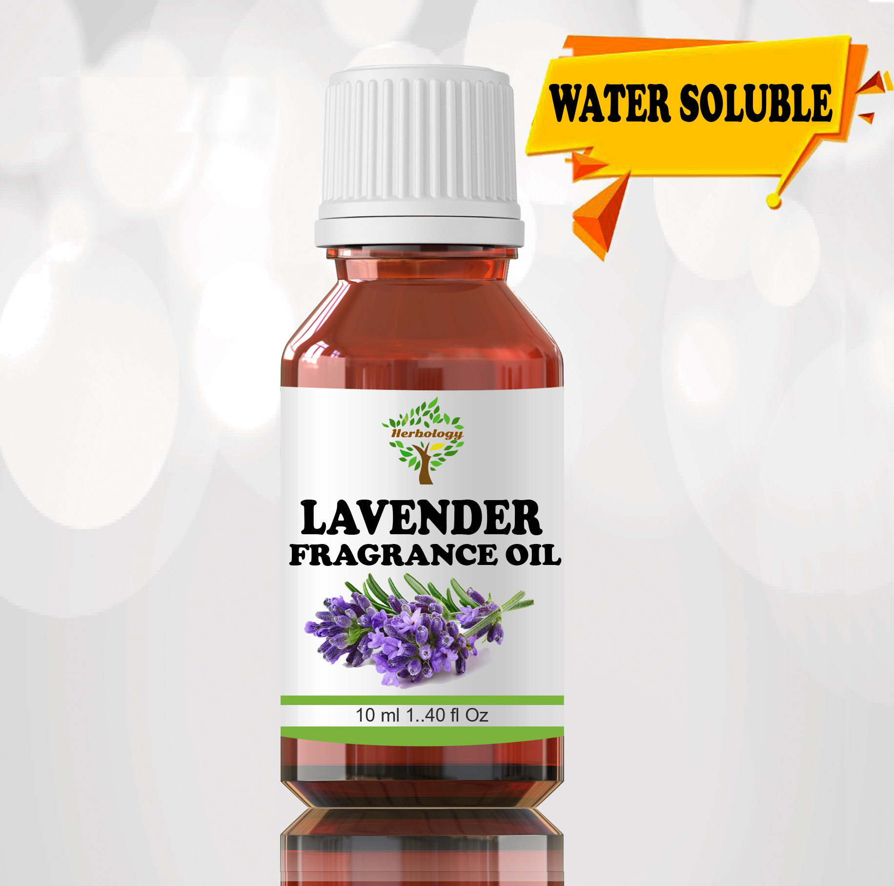 Herbology Lavender Water Soluble Fragrance oil for Diffuser - Lavender ...