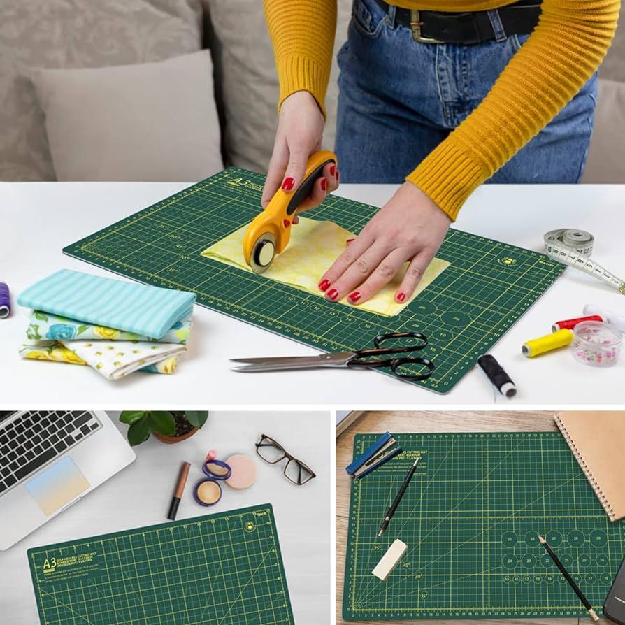 Craft Cutting Mat Self Healing Cutting Mat Thick Double Sided 5-Ply For ...