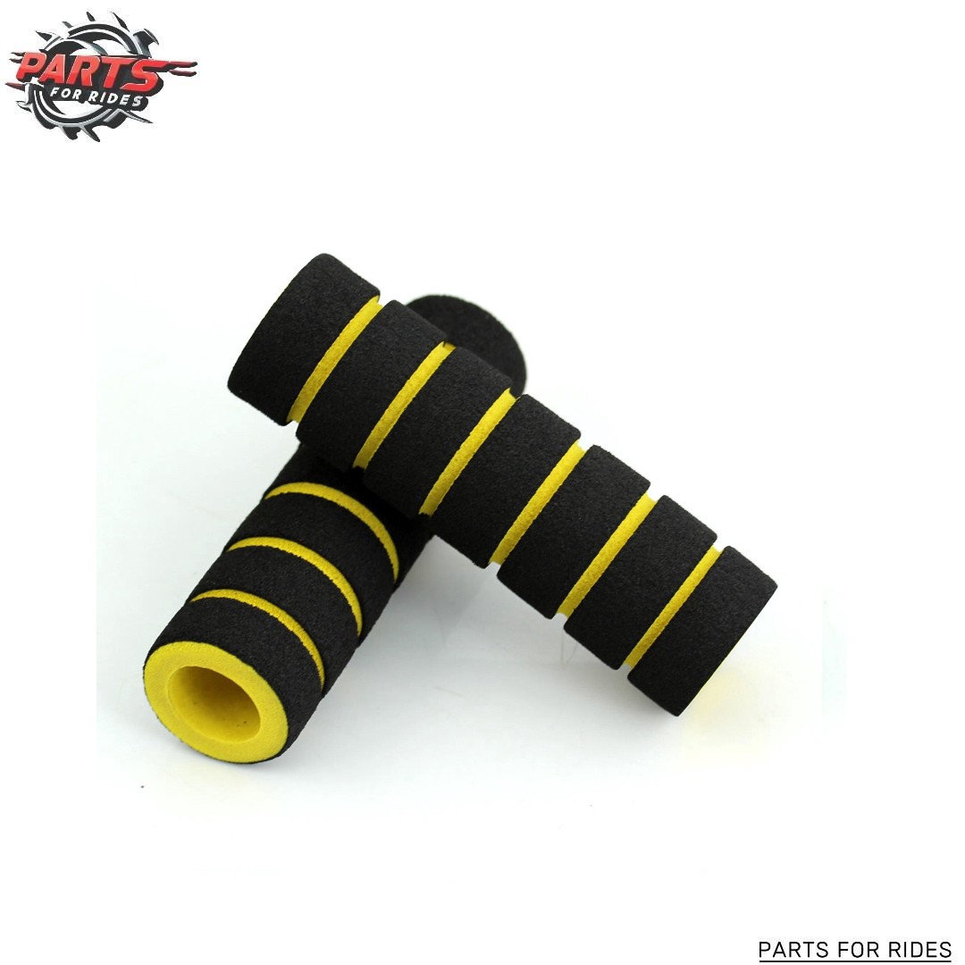 bicycle handle bar foam grip 2 Pair Motorcycle Bicycle HandelBar Grip + Break Clutch Lever Very ...