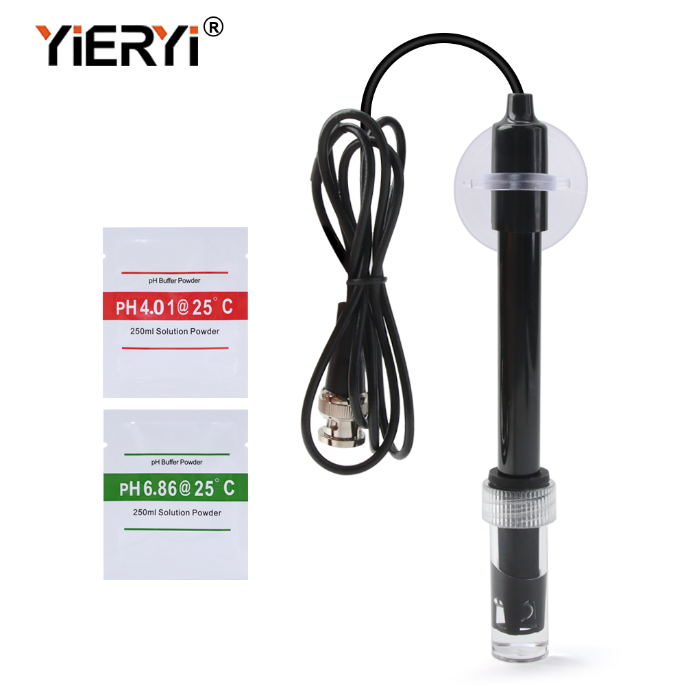 YIERYI PH Electrode Probe PH Replacement Probe PH Meter Potential Test ...