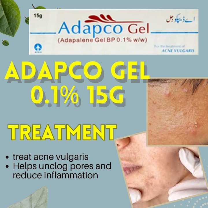Adapco Gel for Acne Solution 15g | Daraz.pk