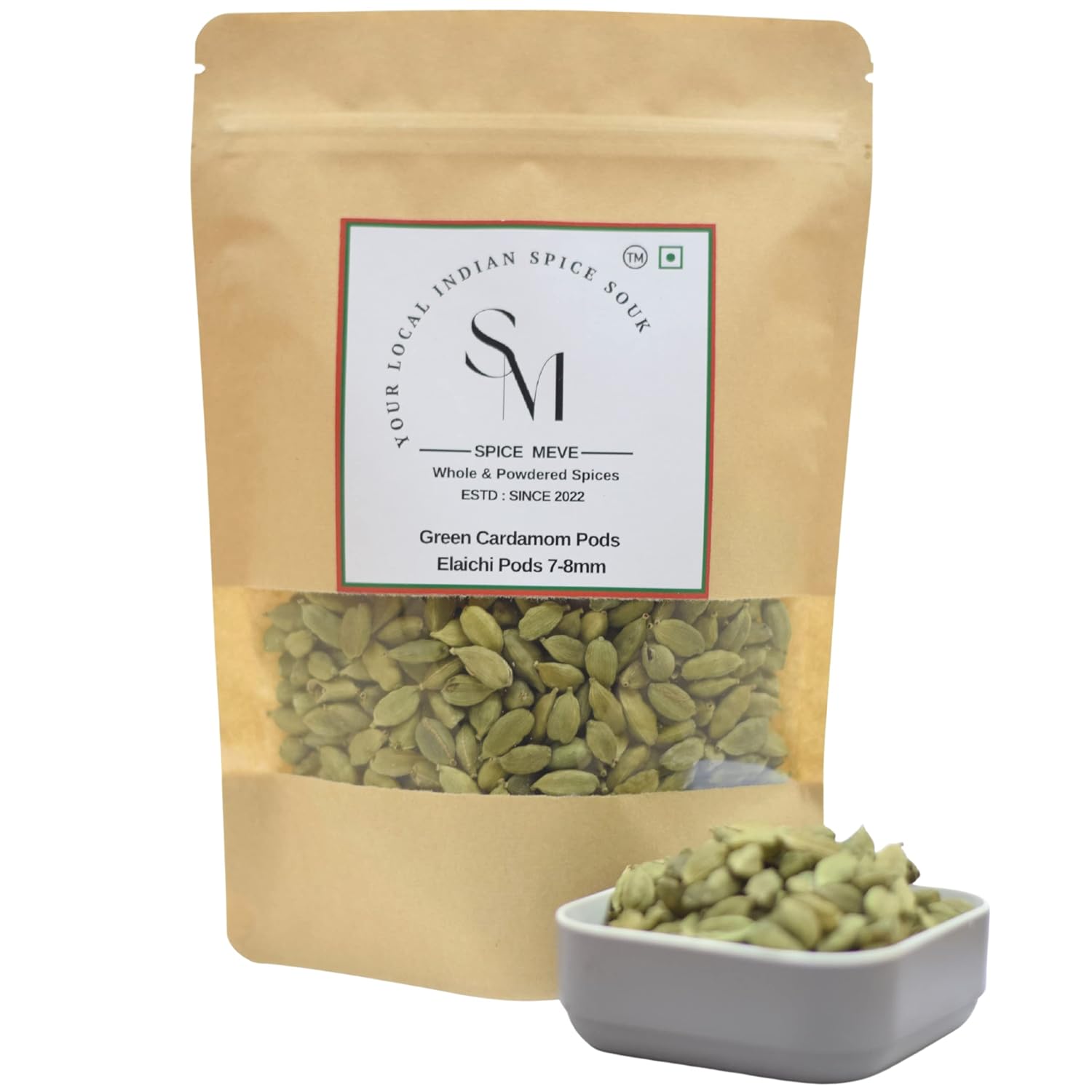 Spice Meve Premium Green Cardamom | Hari Elaichi | Single Origin ...