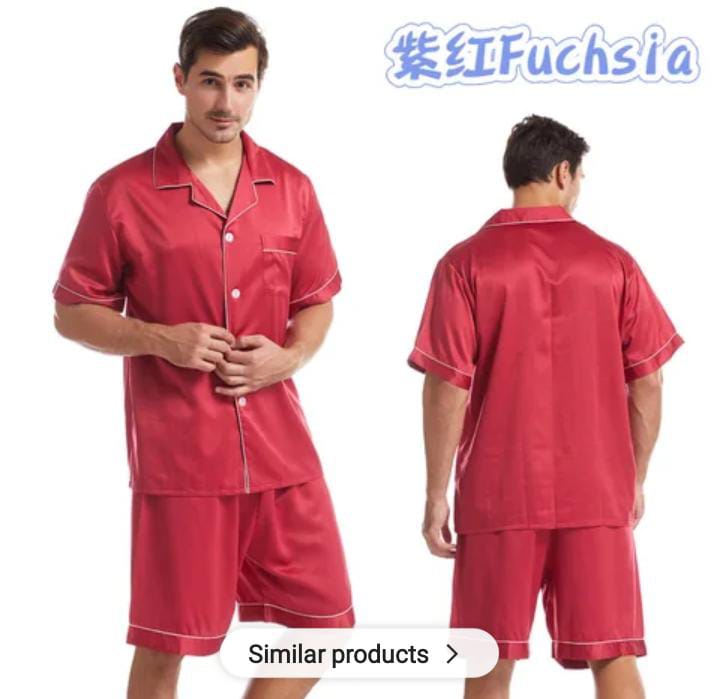 Men Night suit / Groom Short Nighty / Luxury Nightwear for Men / Men ...