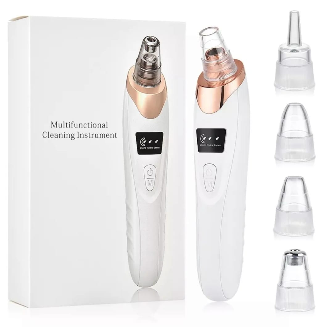 5 in 1 Multifunction Blackhead Removal Rechargeable Machine | White ...