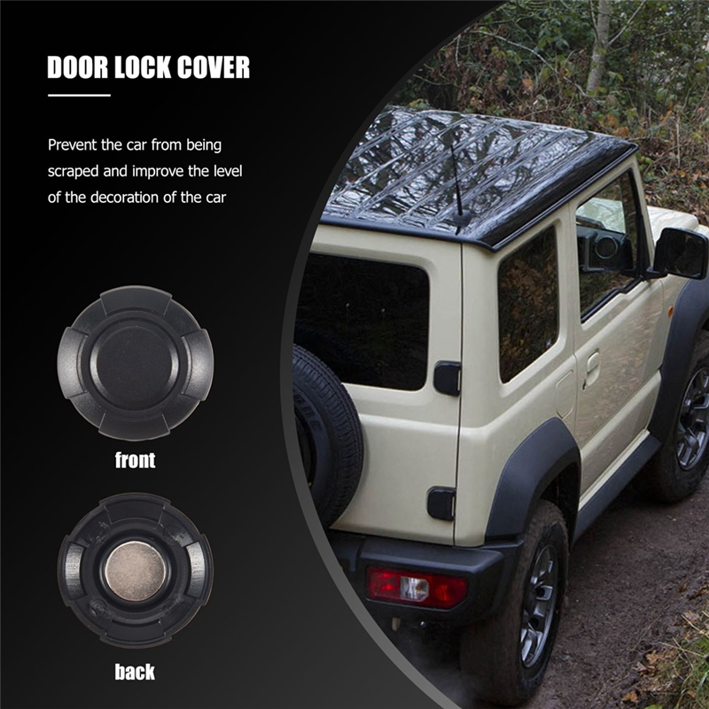 4X for Jimny 2019- Car Door Key Hole Decoration Cover Trim Door Lock ...
