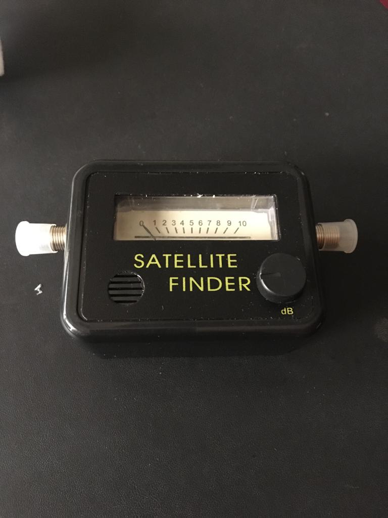 EASY SATELLITE FINDER METER: Easy tuning for C-band, Ku-band, and ...