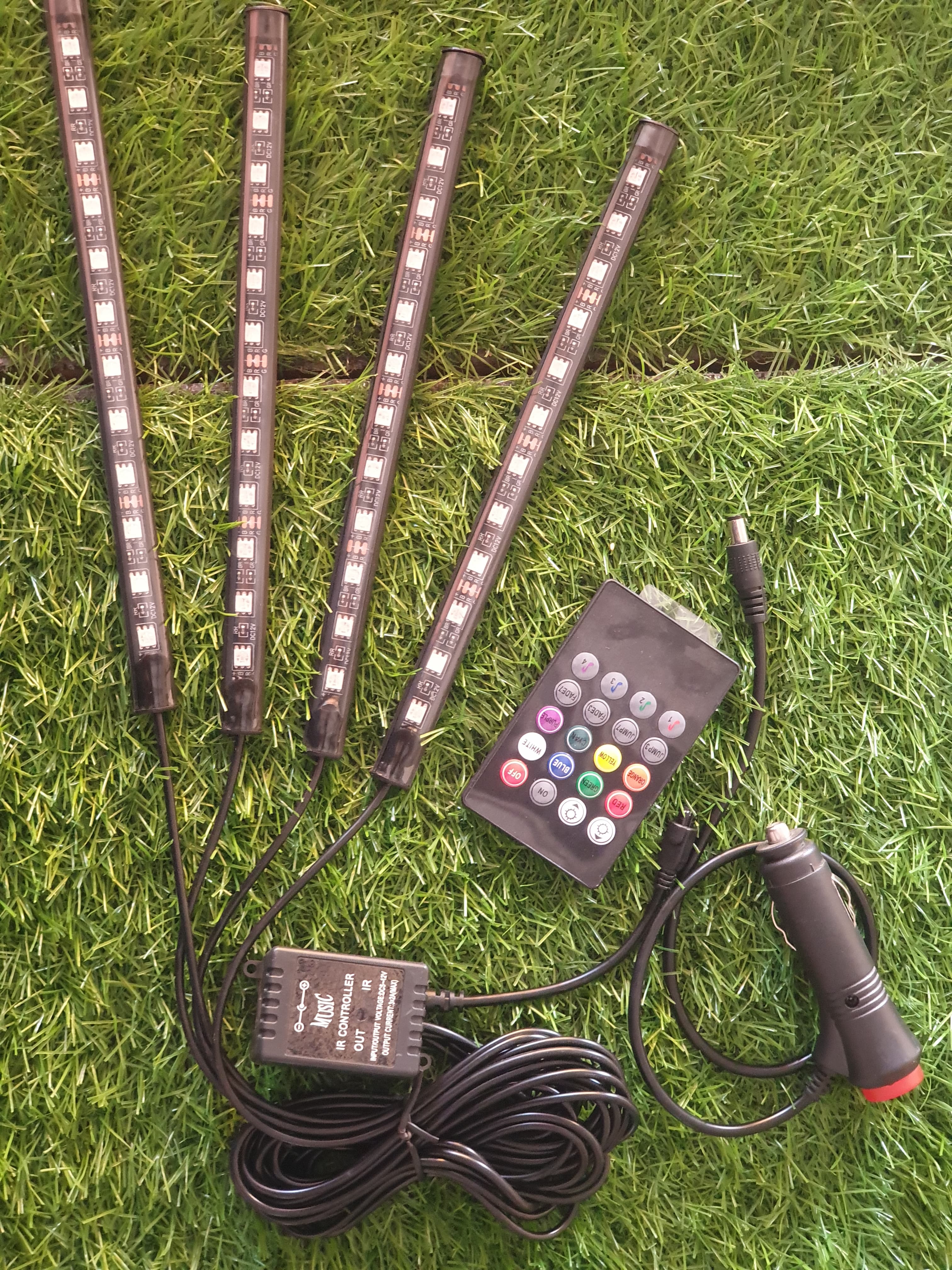 REMOTE CONTROL ATMOSPHERE LIGHT DECORATION LAMP MULTI COLORS LED LIGHTS ...