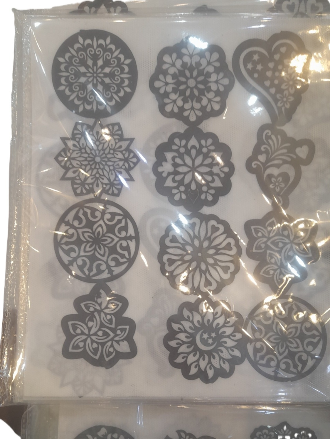 Henna stickers , Temporary Arabic Henna stickers, Instant Mehndi ...