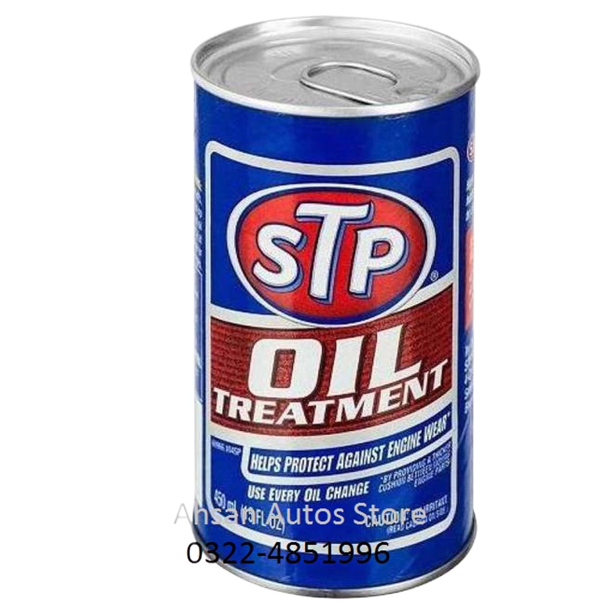 STP Oil Treatment USA (Tin) 450ml: Fortified with Anti-Wear Agents for ...