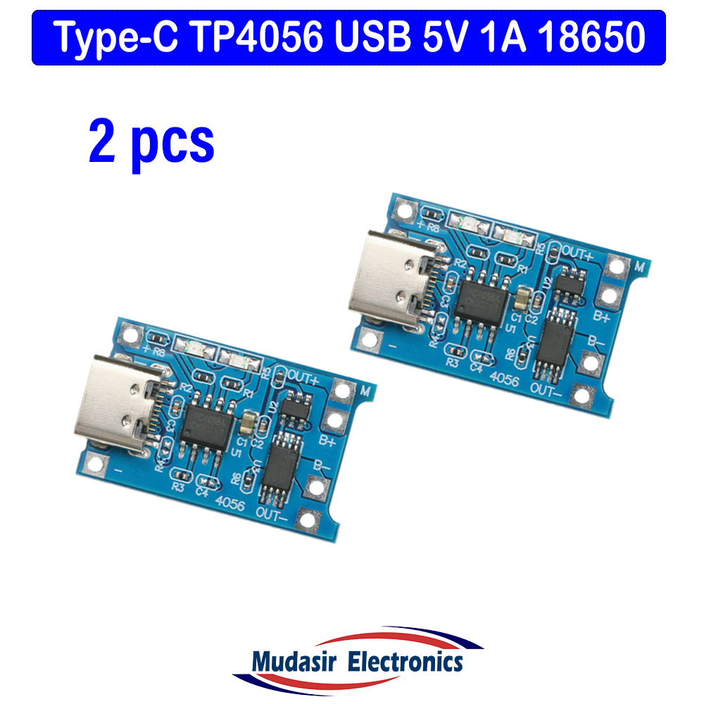 TP4056 1A lithium battery charging board module TYPE-C USB interface ...
