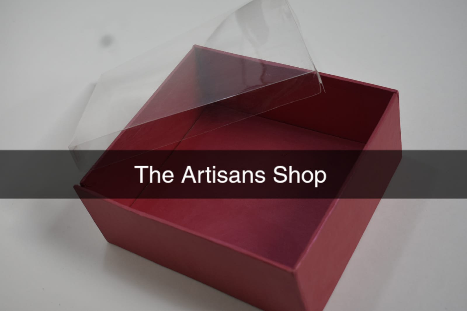 gift box/ hard rigid box/ box with transparent lid/ size - 10x8x3.5 ...