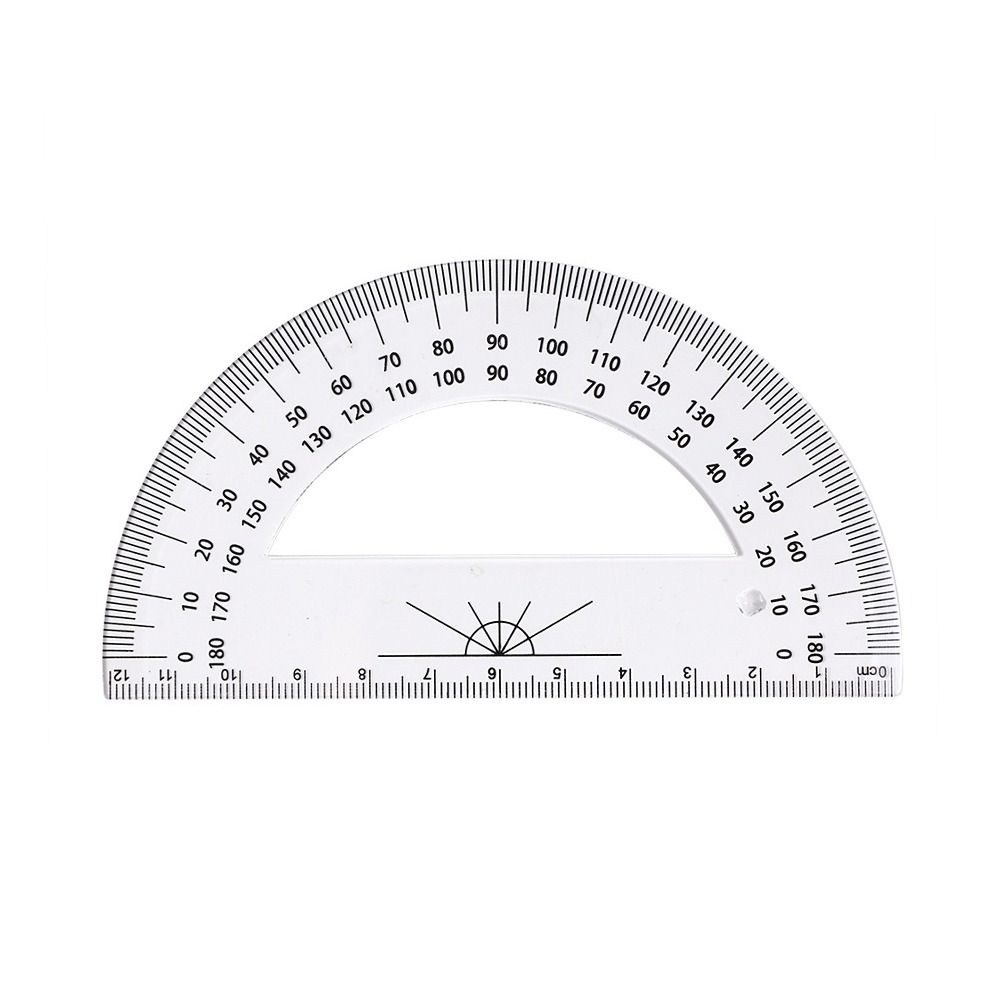 Multi-function Plastic Set Square Drafting Tools Transparent Angle ...