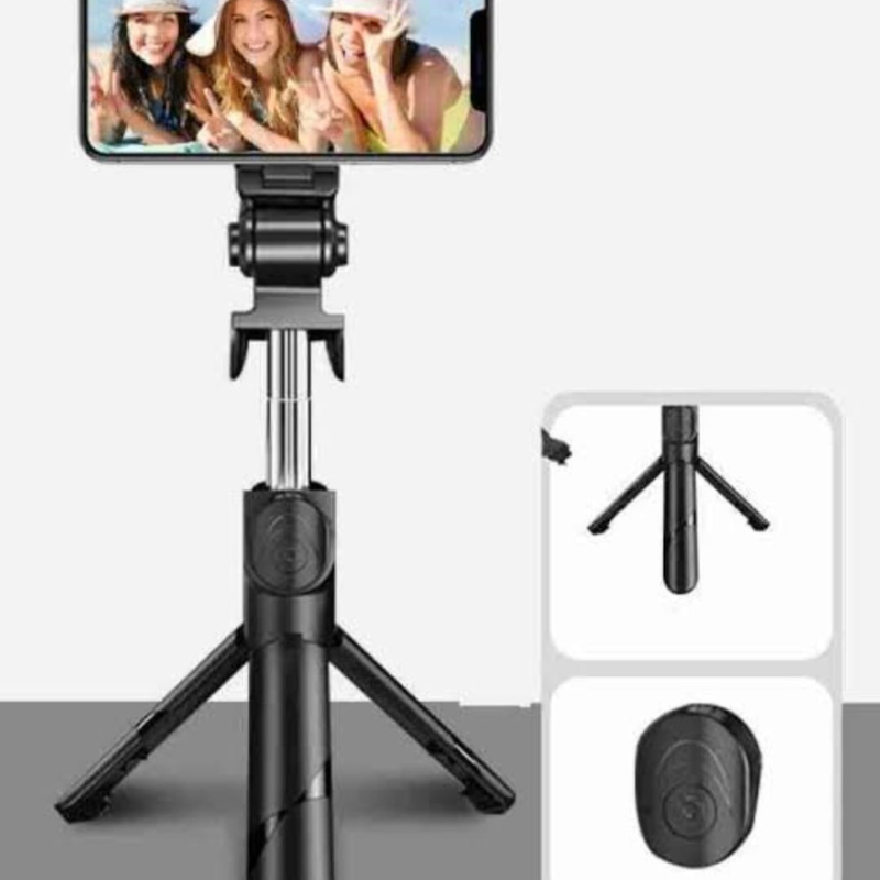 P6 Selfie Stick With LED Light Wireless Bluetooth Foldable Mini Tripod ...