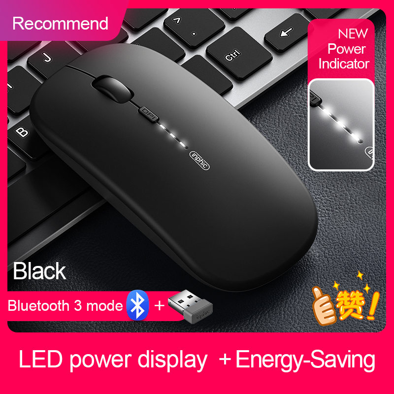 【Miga Plaza】 M1PRO Bluetooth Wireless Mouse Rechargeable 2.4G+Bluetooth ...