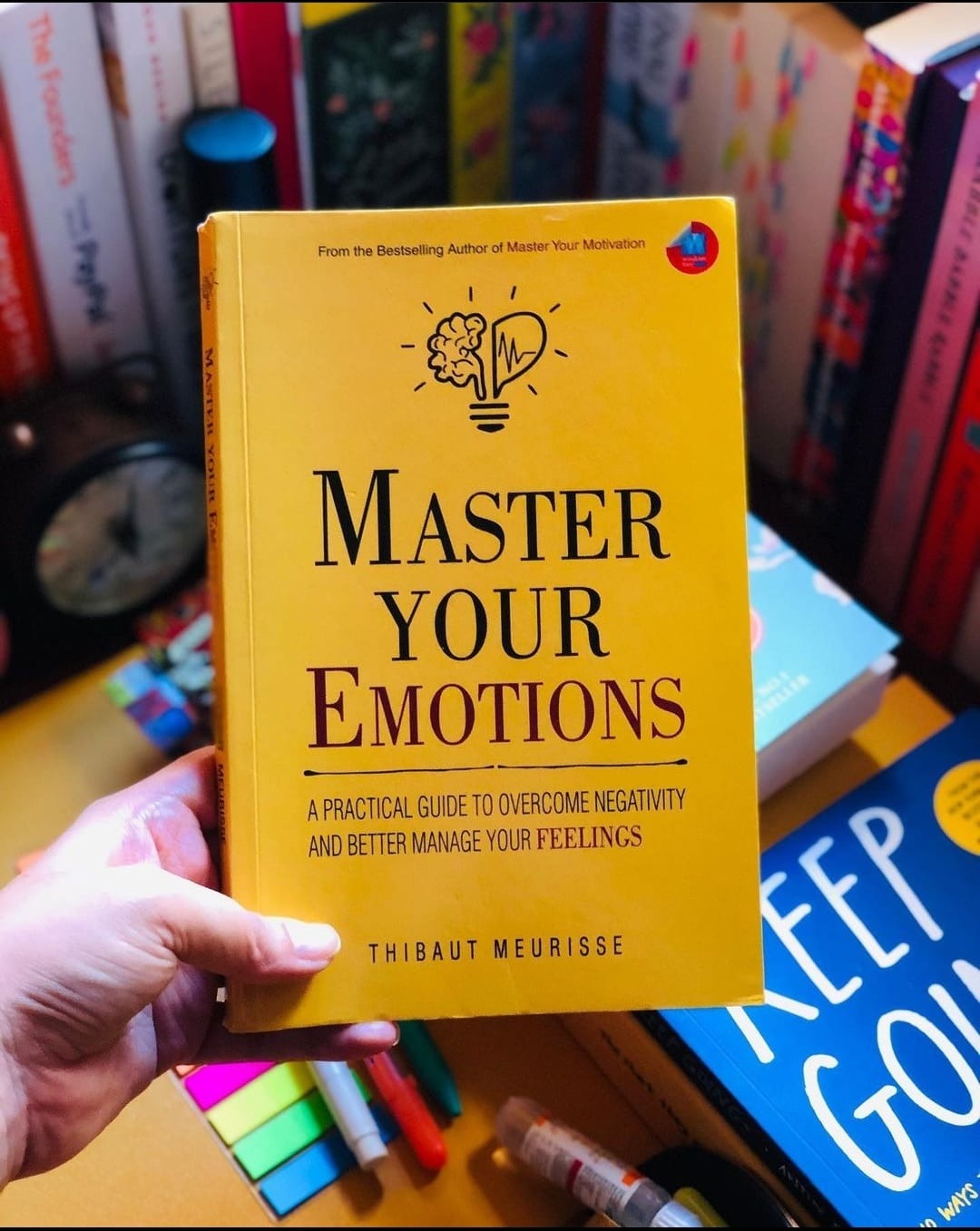 Master Your Emotions Book by Thibaut Meurisse KS | Daraz.pk