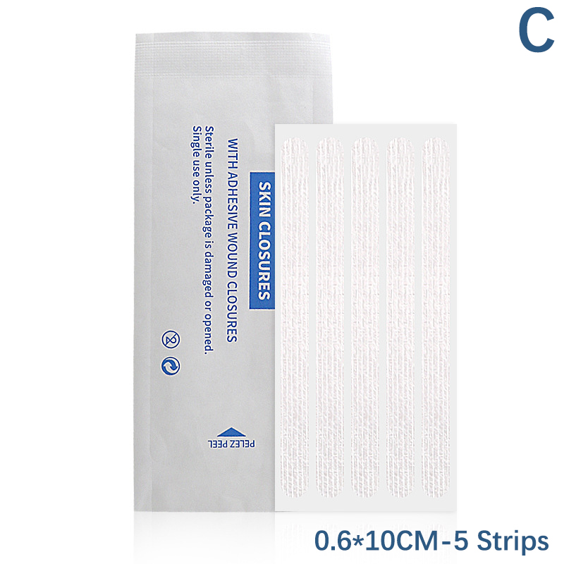 【HOT】 2/3/5 Strip 10CM Wound Closure Tape Adhesive Sterile Medical ...
