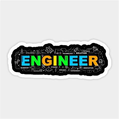 Engineer Sticker - 3 inch x 2 inch - Also Custom Stickers Available ...