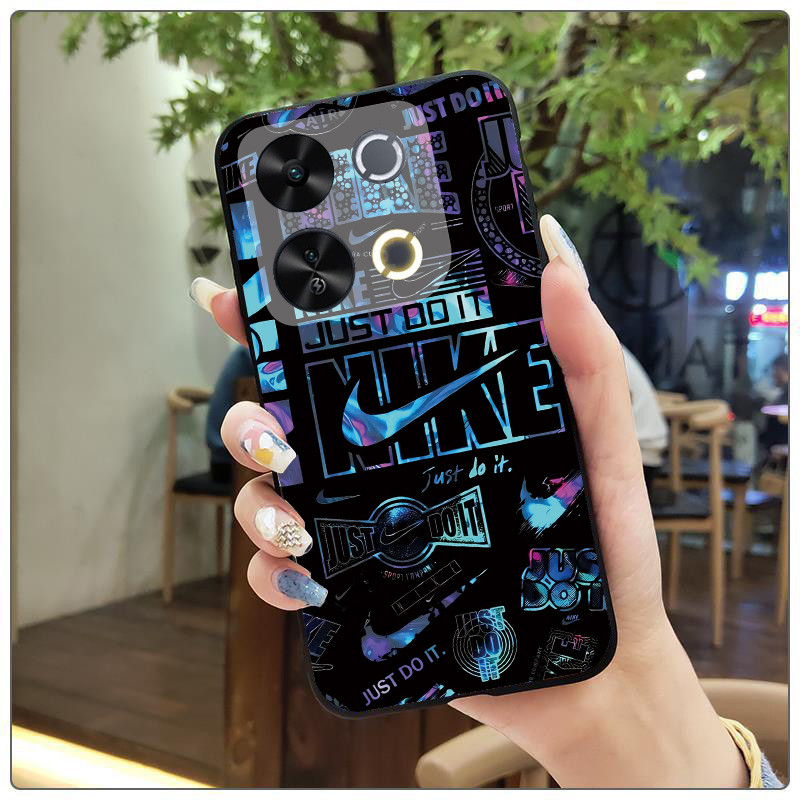 For Itel P65 4G Case Soft Silicone Back Cover Cartoon Phone Case ...