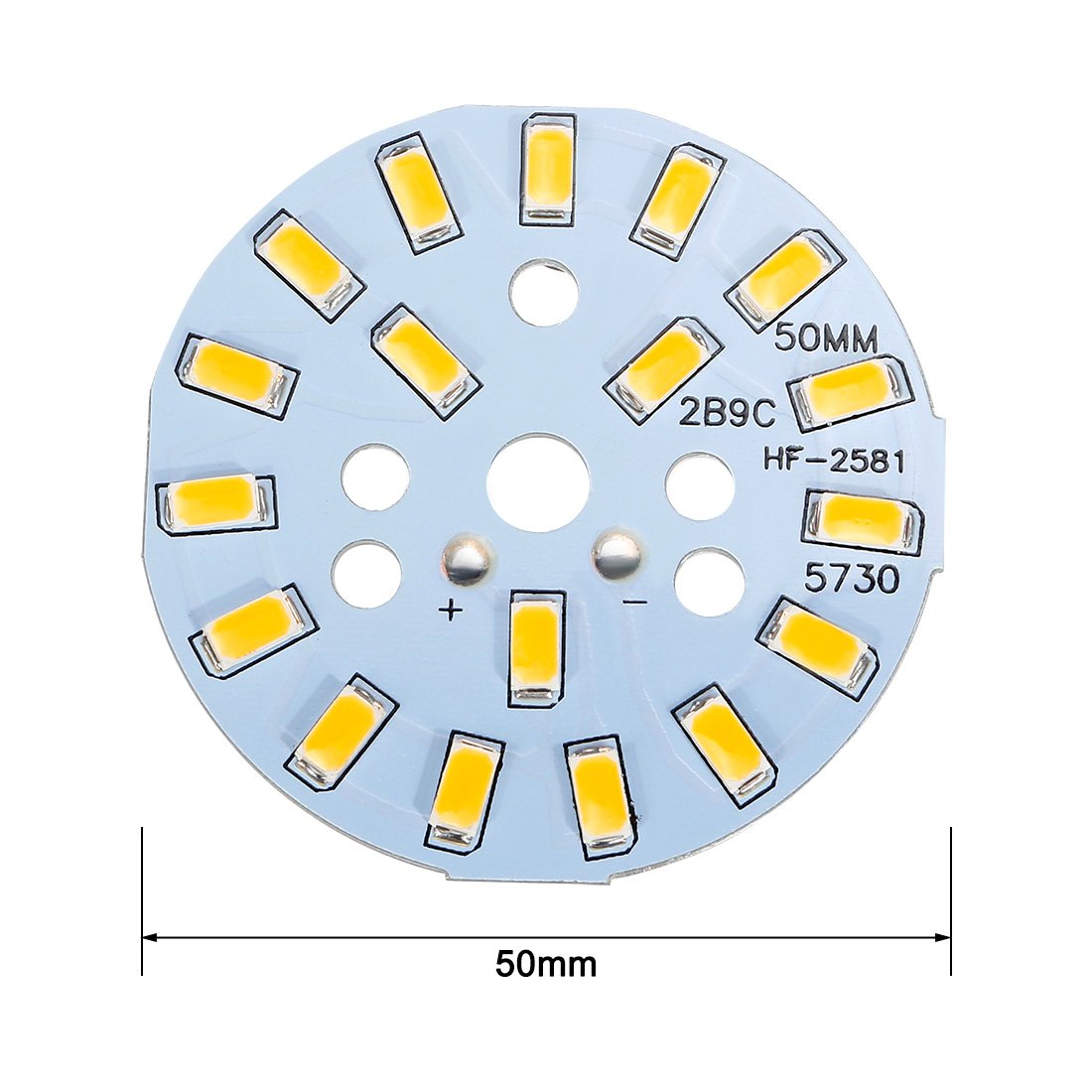 DC 12V 18W LED Bulb Lamp Round Chips Board | Daraz.pk