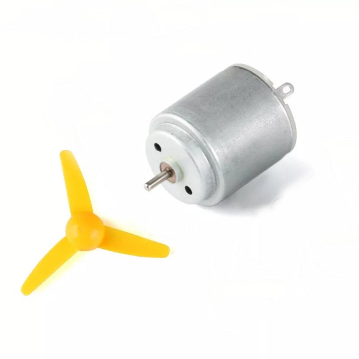 3 Blade Propeller with DC 3v to 9v high speed motor | Daraz.pk