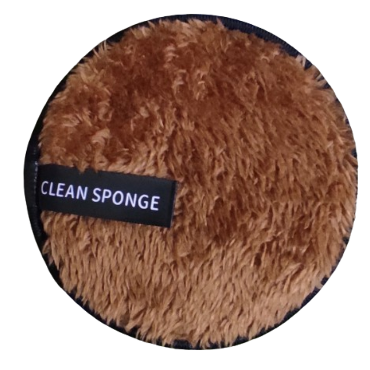 Reusable Microfiber Makeup Remover Sponge Gently Removes Heavy Makeup ...