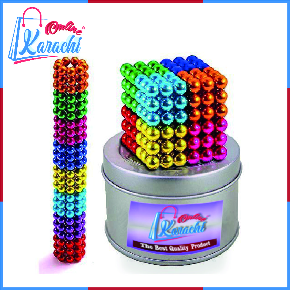 Online Karachi Magnet Balls 5mm Set (216 pcs ) Original Buildable Magnet Sculpture Stress Relief ...