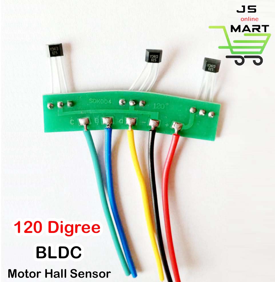 BLDC Hub Motor Hall Sensor Chip 5 with Board Hall Sensor Chip 120 ...