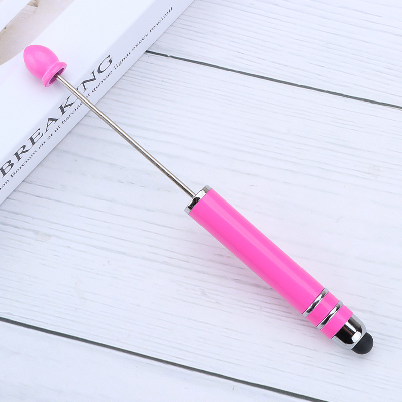 DIY beaded touch screen ballpoint pen creative touch capacitive pen ...