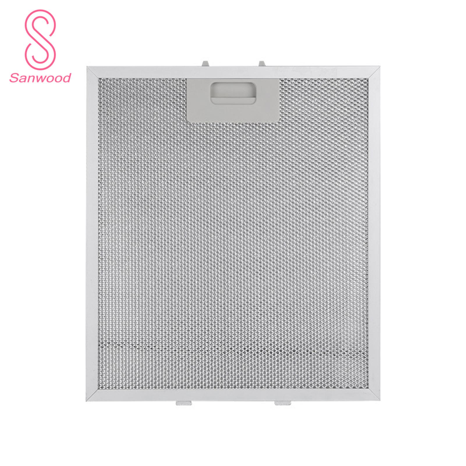 Ventilated Kitchen Air Filter 12.6x10.24 Inch Aluminum Mesh Grease ...