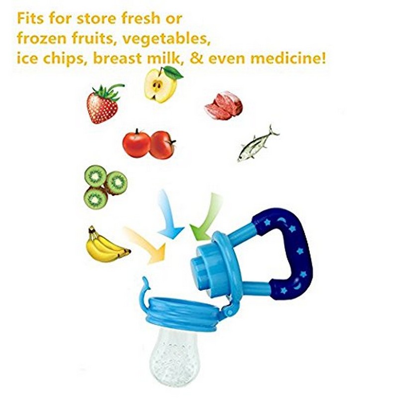 Baby Fruits Pacifier Food Feeder Baby Bite Pacifier Fruits Vegetable ...