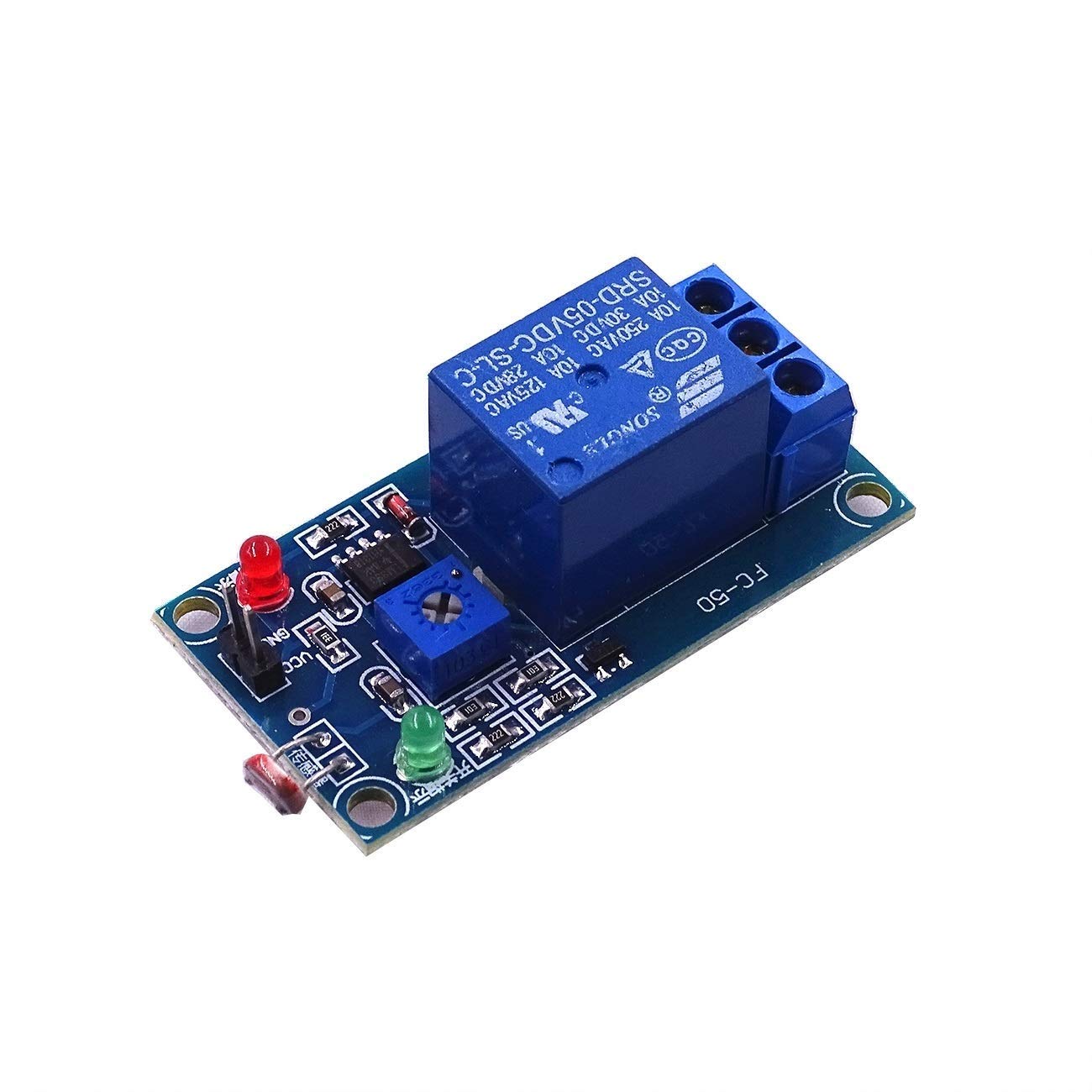 LDR Relay Module LDR Photoswitch Photoresistor 12V Relay Module | Daraz.pk