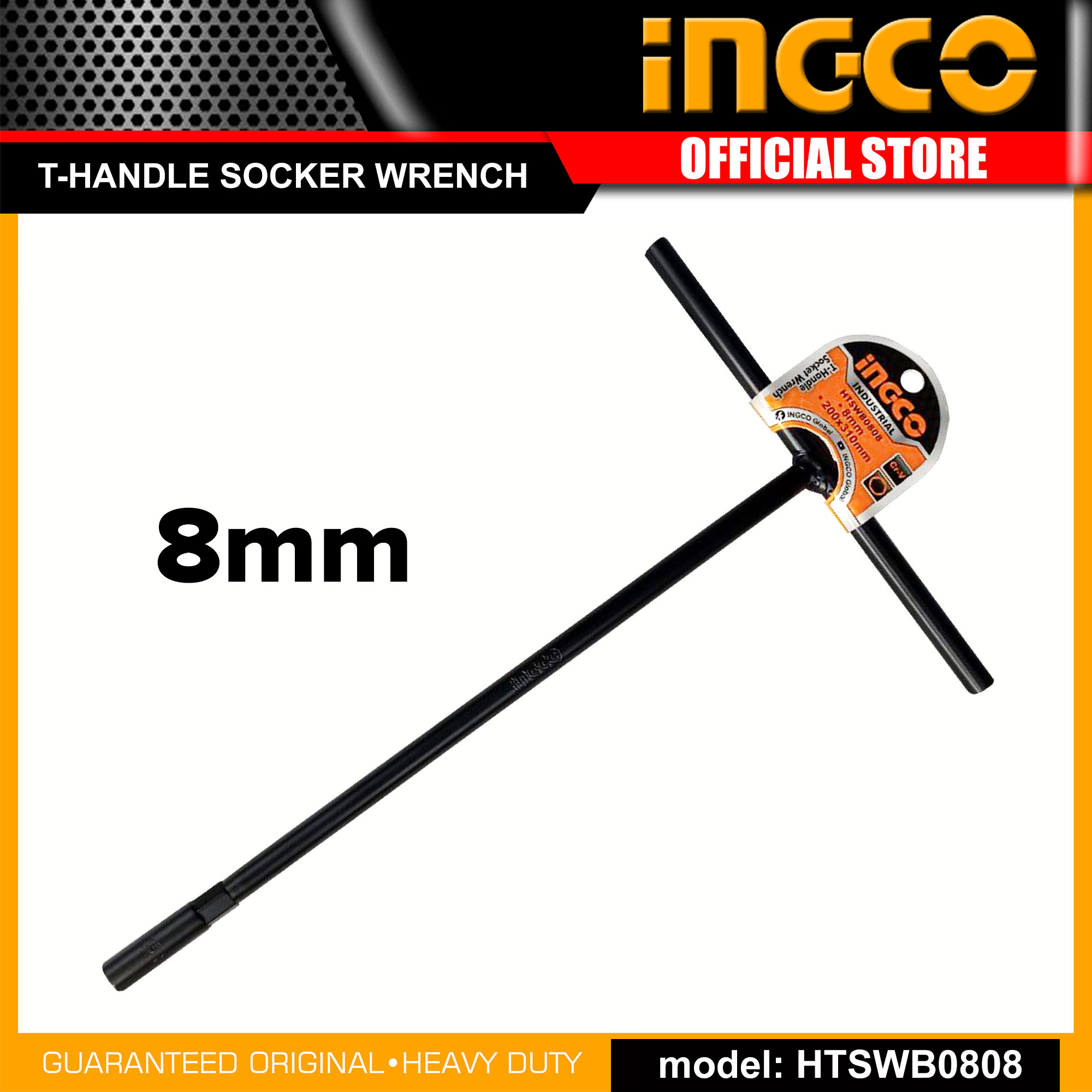 INGCO T-Handle Socket Wrench 8mm | Daraz.pk