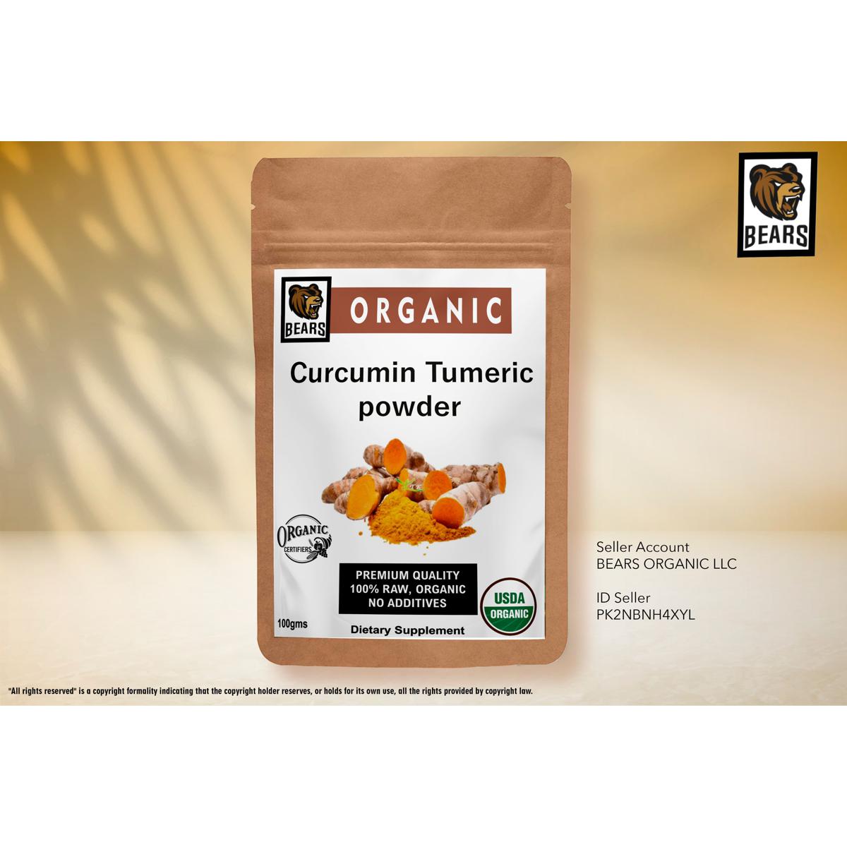 CURCUMIN TURMERIC POWDER 100gm | Daraz.pk