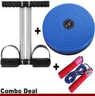 BEKON COMBO DEAL HIGH QUALITY DOUBLE SPRING TUMMY TRIMMER AND COLOR ...