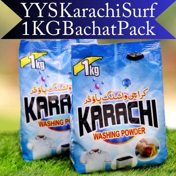 YYS Karachi Surf 1 KG Washing Powder Detergent | Daraz.pk