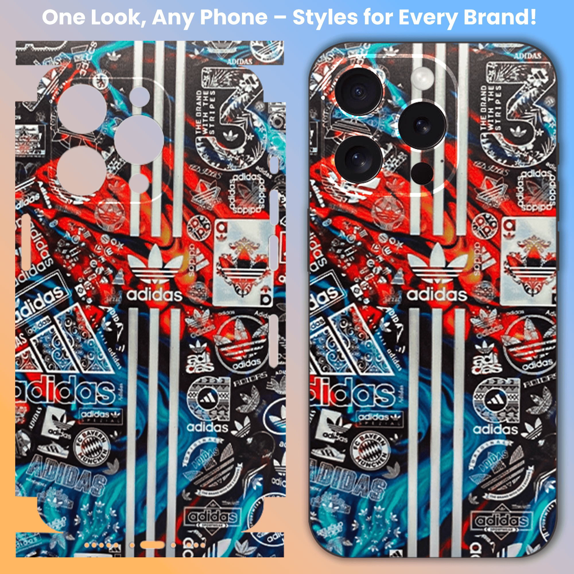 Universal Mobile Back Skins - Premium, Sleek Protection with Custom ...