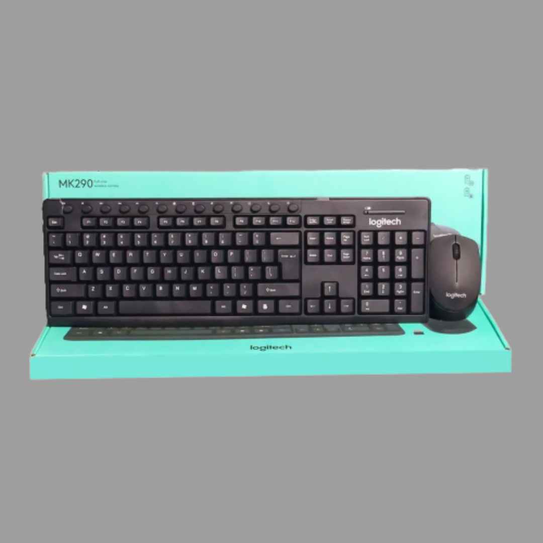 Logitech Mk290 Wireless Combo Keyboard And Mouse Media Hot Keys Keyboard Mouse Keyboard Combo