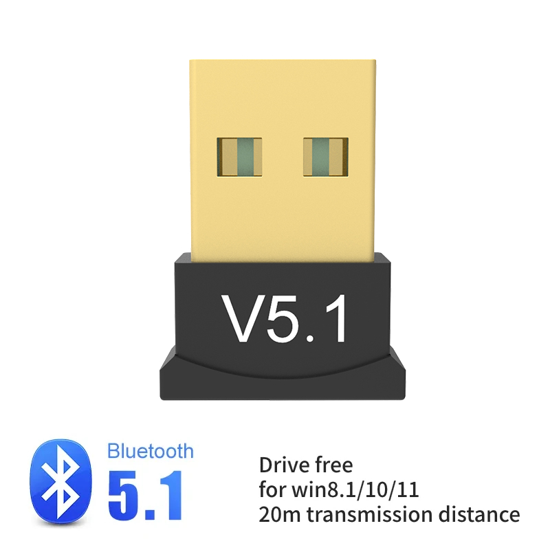 200M Bluetooth 5.1 Adapter 20m USB Bluetooth Dongle Adaptador for ...