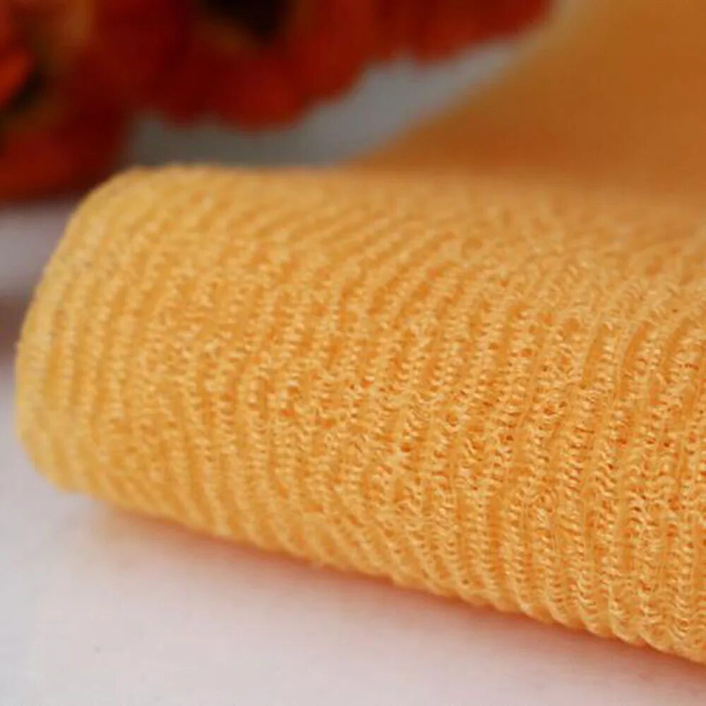 1pc Body Nylon Wash Cloth Bath Towel Mesh Body Washing Clean Exfoliate ...