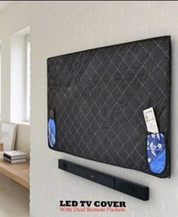 Quilted Cotton Fabric Fancy Lcd Cover Dustproof and Scratch proof with ...