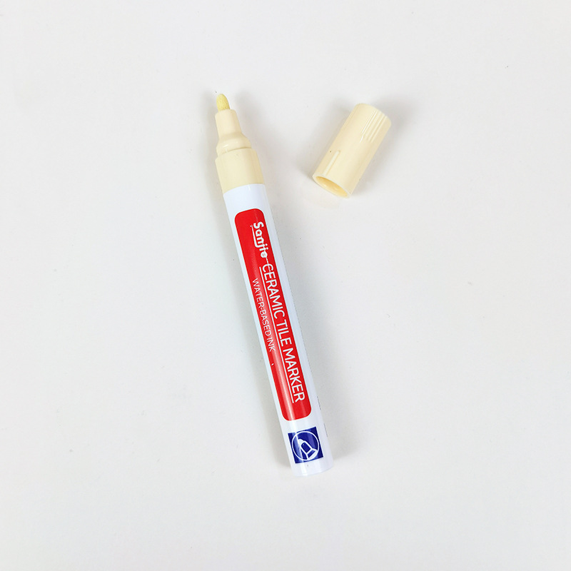 【2024】 White Color Markers Pen 12 Colors Waterproof Ceramic Tile Grout ...