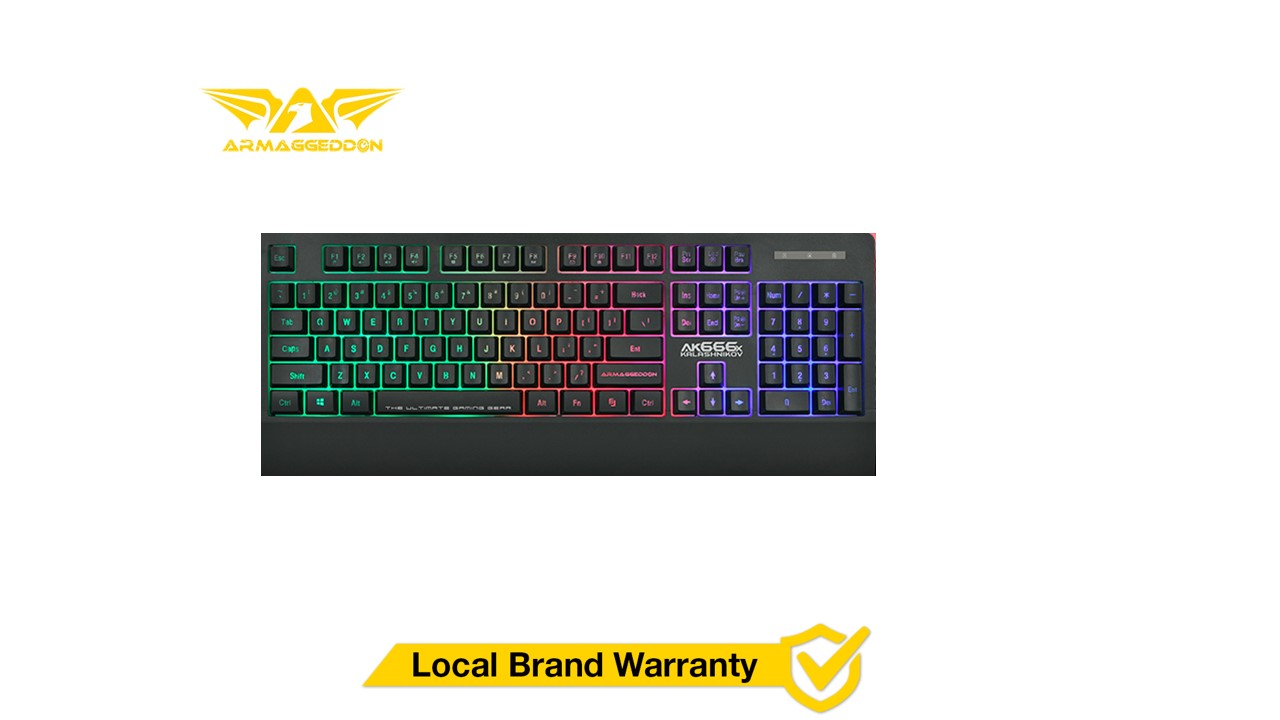 Armaggeddon AK 666 Gaming Keyboard | Daraz.pk