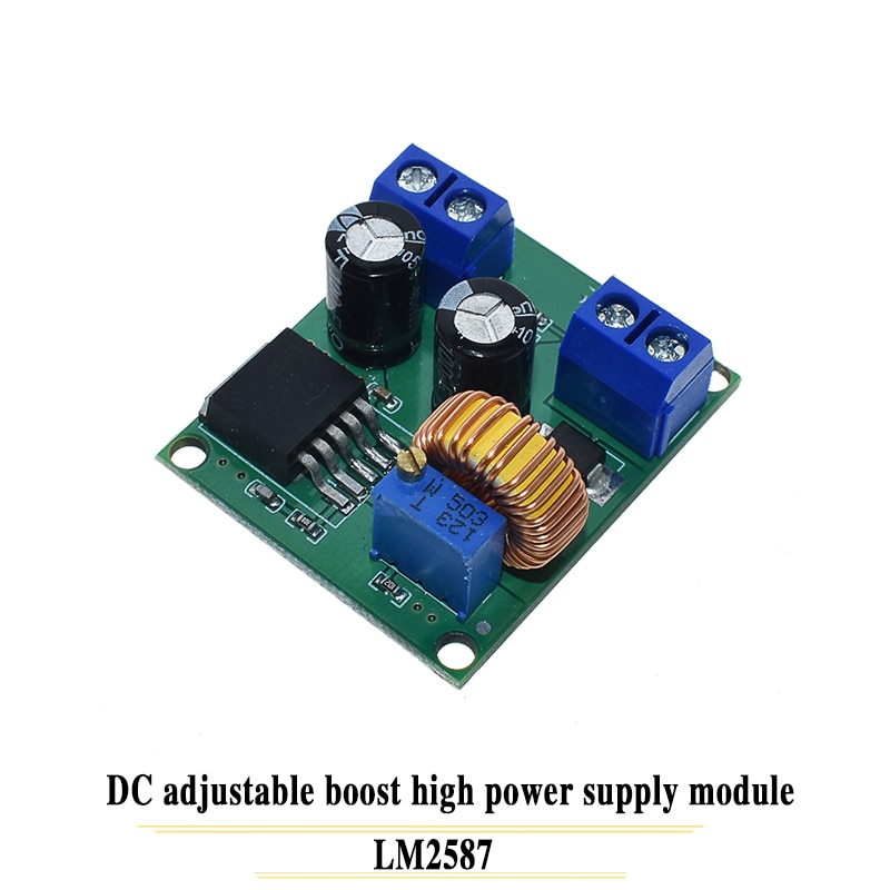 LM2587 DC-DC 3V-30V To 4V-40V Step Up Supply Module Adjustable 5A Boost ...