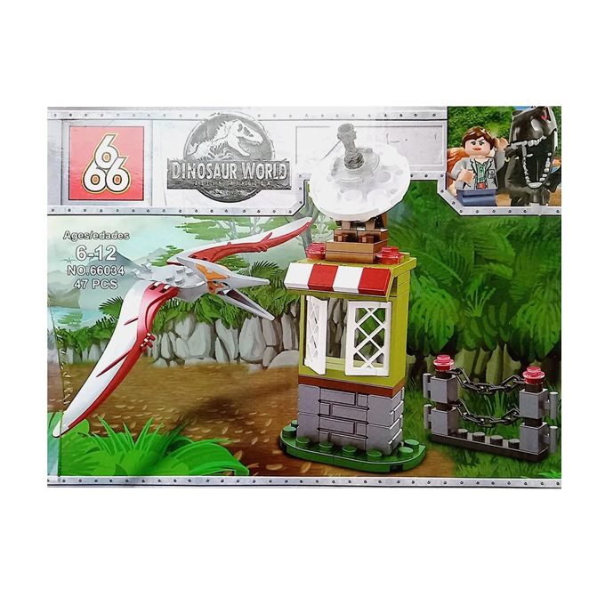 Jurassic Building Blocks World Dinosaurs Figures Bricks Animal Lovely ...