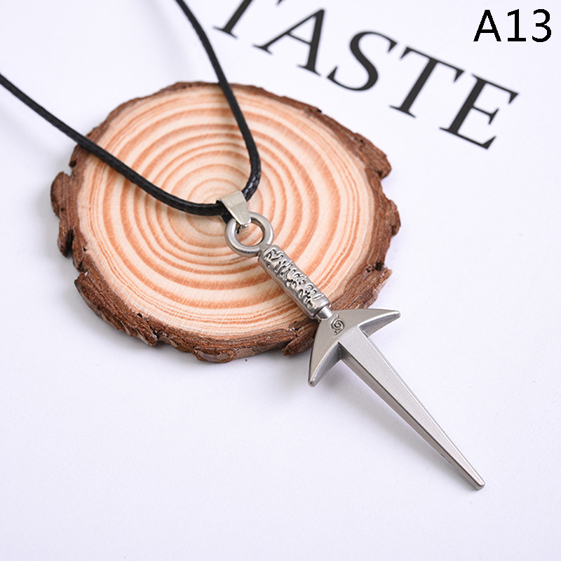 Anime Necklace Akatsuki Red Cloud Pendant Narutos Anime Cosplay ...