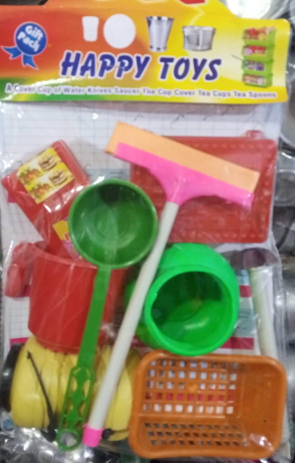 Miniature Kids Kitchen Set Stainless Steel Kids Kitchen Toys Set With ...