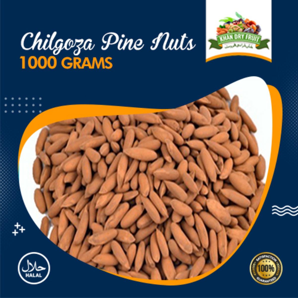 Fresh Stock of Chilgoza - 1kg Pack of Pine Nuts | Daraz.pk