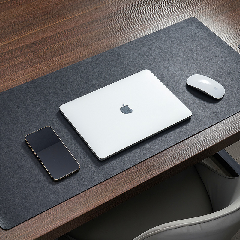 Trendy Original PU Leather Mouse Pad Matte Shinny Surface Executive ...