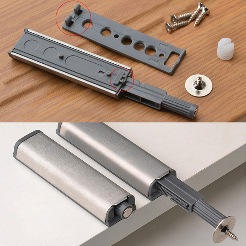 Magnetic Push Latches for Cabinets Push to Open Cabinet Hardware Push ...