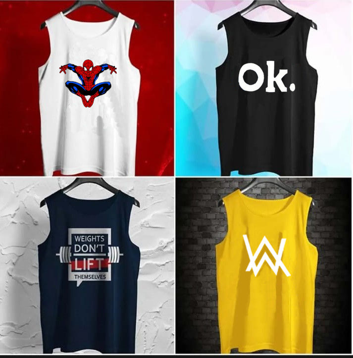 Pack of 4 sando tanks for men& boy | Daraz.pk